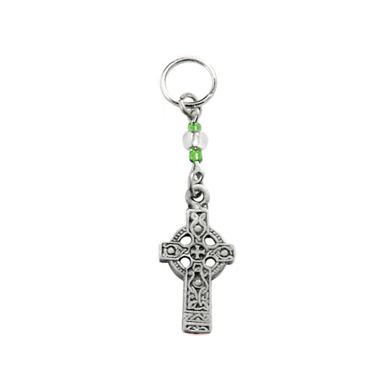 CC CELTIC CROSS KEY RING CHARM – Twelve N' Twelve